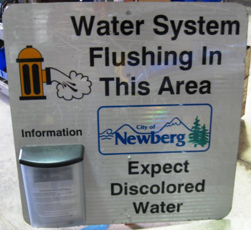 Water Main Flushing